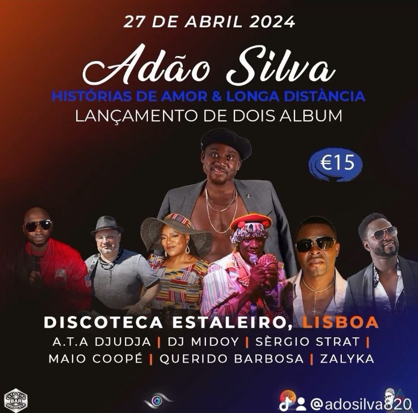 MÚSICO ADÃO SILVA ANUNCIA LANÇAMENTO DE 2 ÁLBUNS NA DISCOTECA ESTALEIRO ...